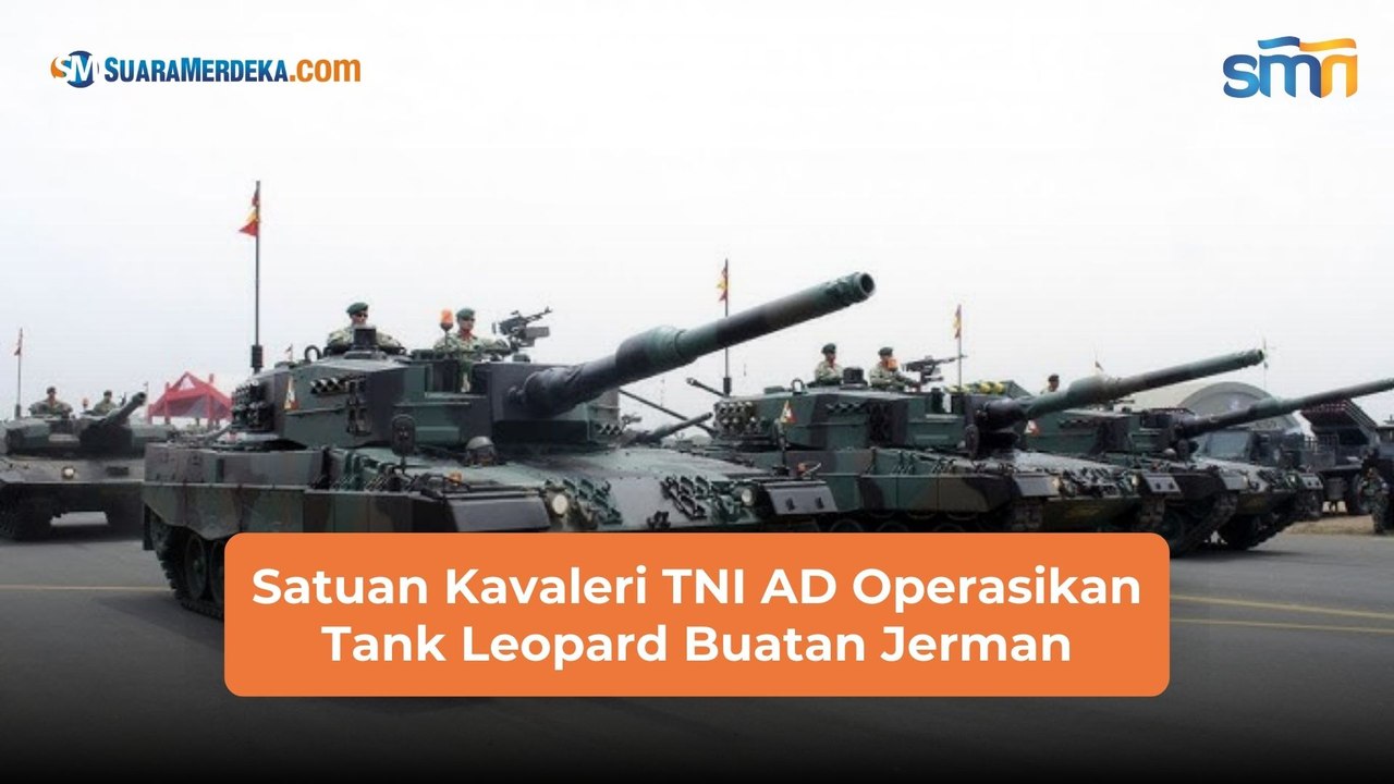 Satuan Kavaleri TNI AD Operasikan Tank Leopard Buatan Jerman - Video ...