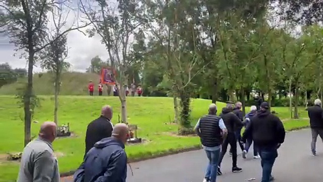 Tribute to UVF man Robert Seymour, posted online by the charity ACT ...