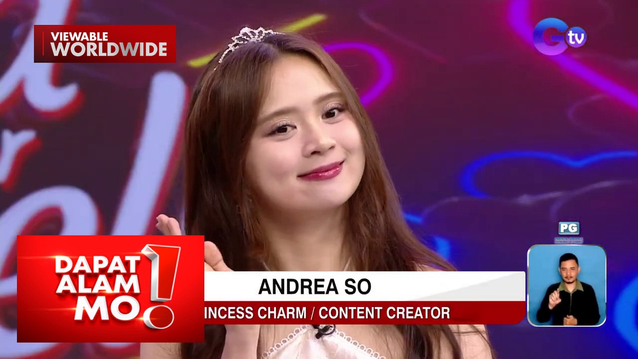 Content creator Andrea So, hahanapin ang kanyang perfect match sa ...