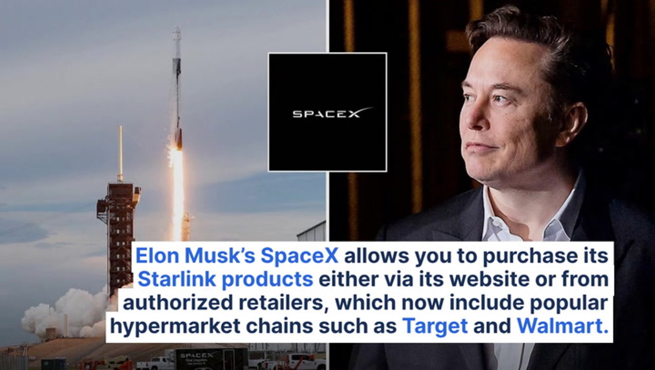 Elon Musk's Starlink Hardware Hits The Shelves At Walmart, Target, Home ...