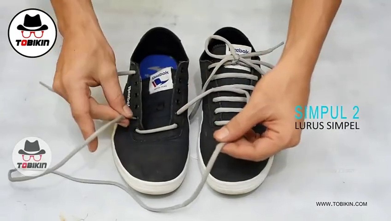 4 Simpul Tali Sepatu Keren dan Unik - Video Dailymotion