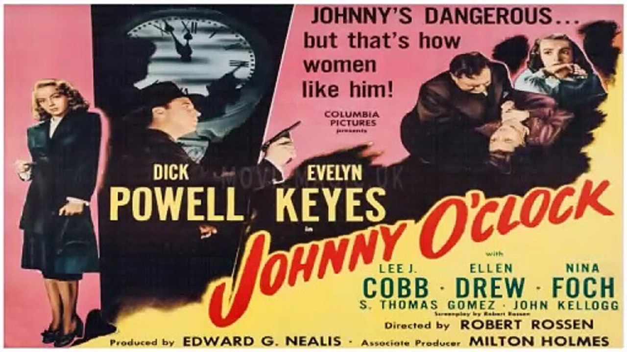 Johnny O'Clock - 1947 - TRAILER & FULL MOVIE - video Dailymotion