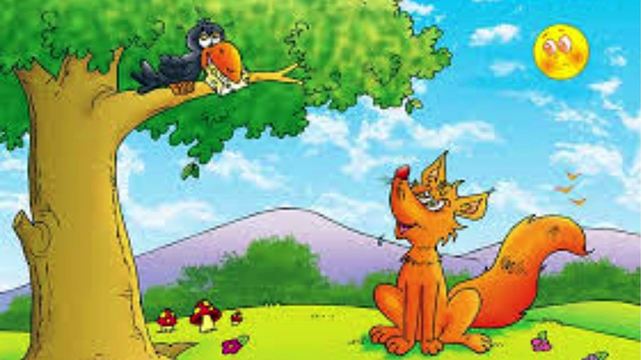 The Fox and the Crow | Classic Aesop's Fable Animated Story - video ...