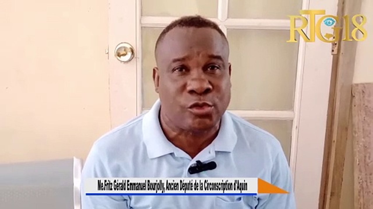 Ansyen Depite Aken an Me. Fritz Gérald Emmanuel Bourjolly salye rive ...