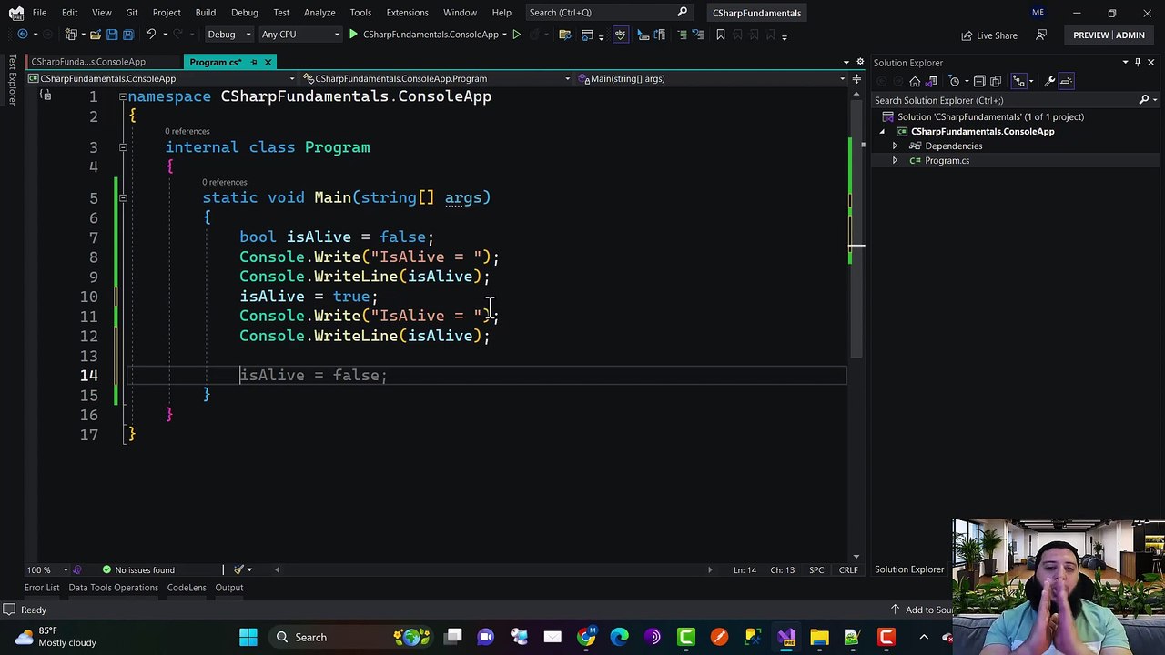 c# lesson 6 - video Dailymotion
