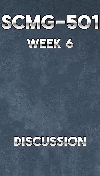 Addressing Cyber Vulnerabilities in Supply Chains: SCMG 501 Week 6 ...