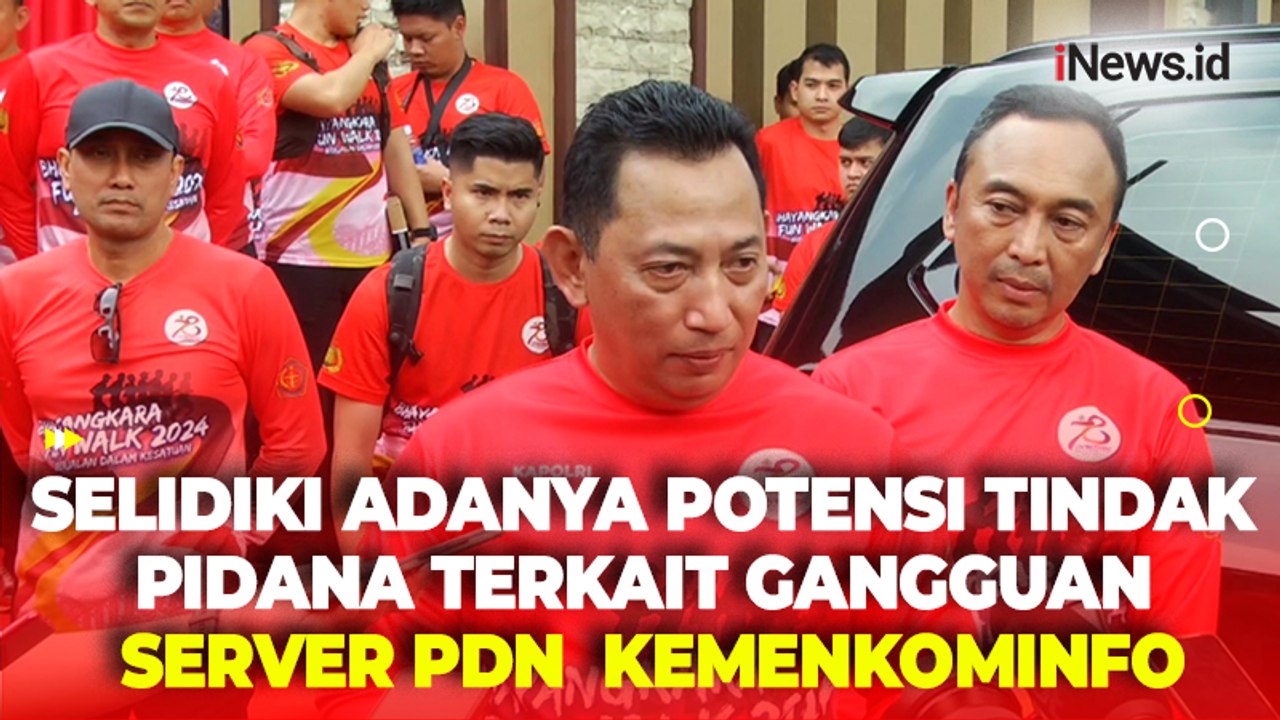 Polri Koordinasi dengan BSSN Terkait Gangguan Server PDN Kemenkominfo - Video Dailymotion