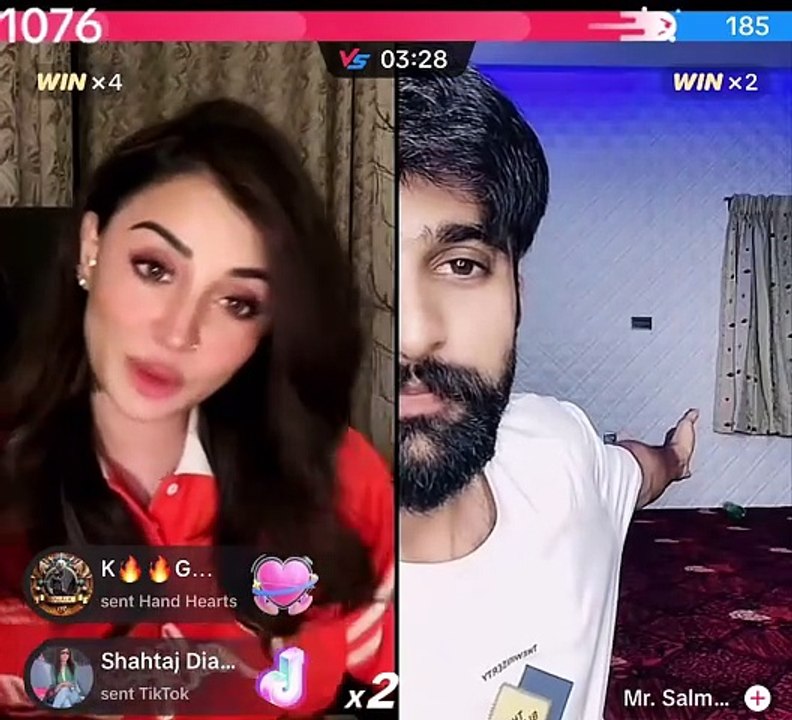 Reshma vs Mr Salman | Tiktok Live Battles#tiktok - video Dailymotion