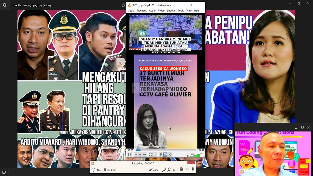 JEJAK DIGITAL JAKSA PENIPU ARDITO MUWARDI, SHANDY HANDIKA, HARI WIBOWO ...