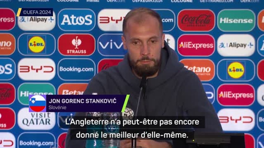Slovénie : Jon Gorenc Stanković s'attend à une Angleterre qui va ...
