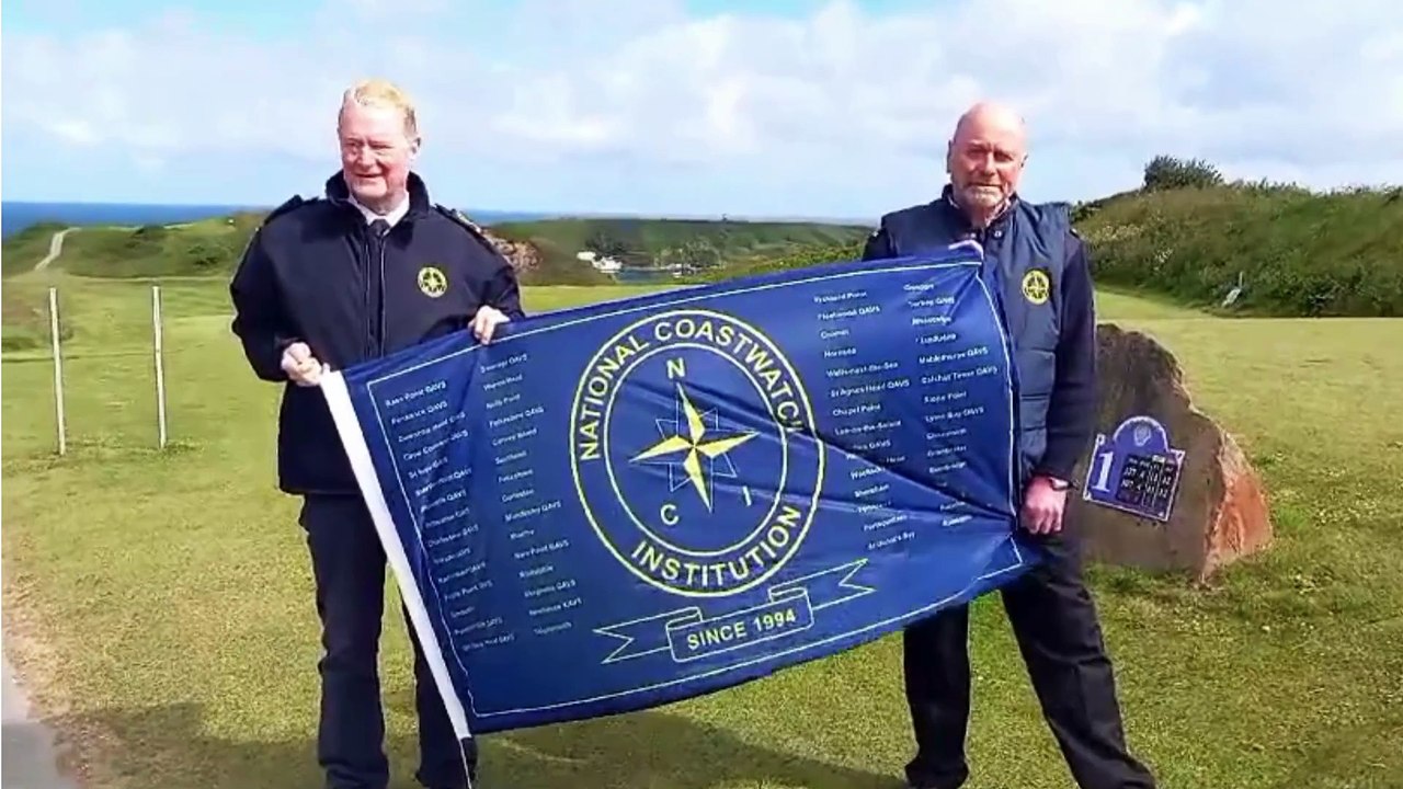 Fundraising flag relay arrives in Gwynedd to mark charity's 30th ...