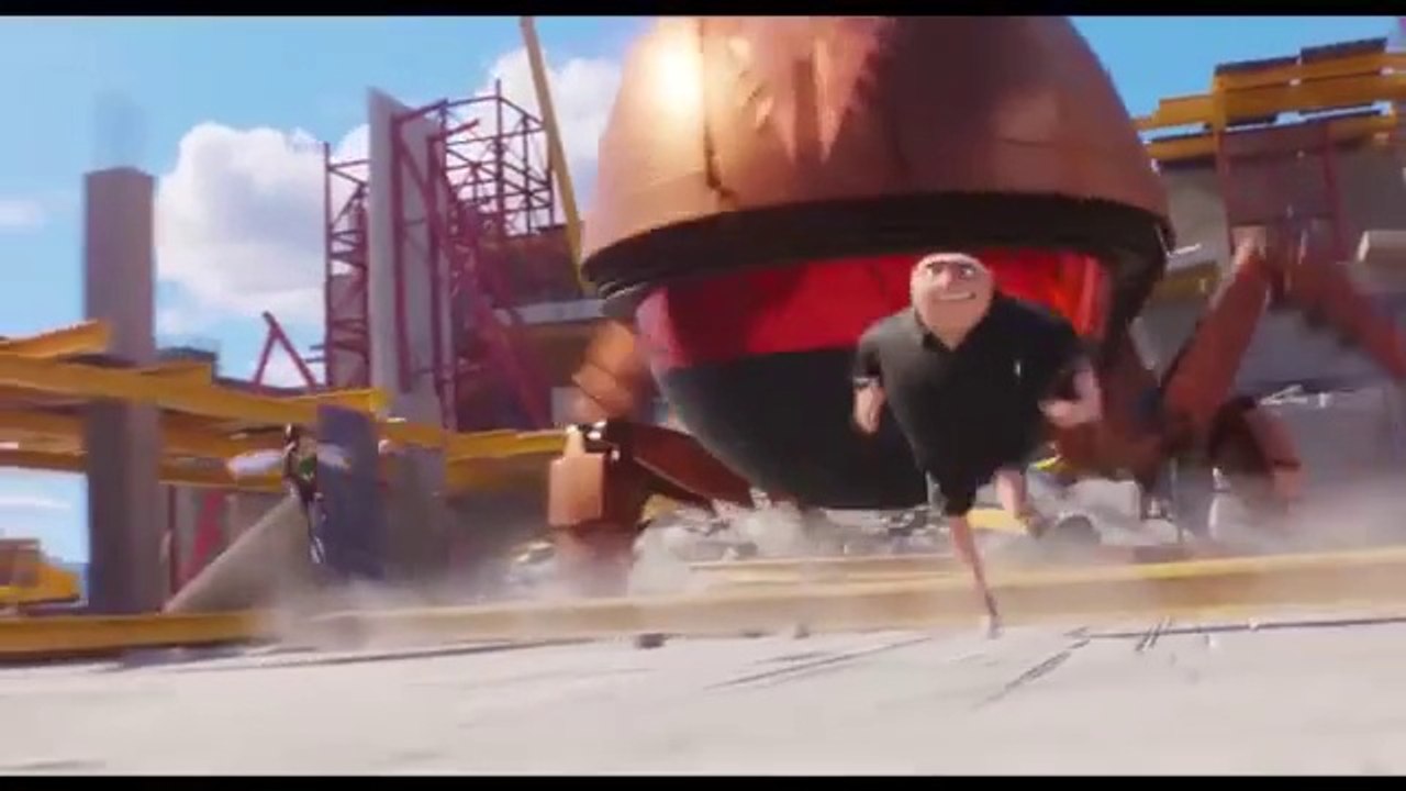 DESPICABLE ME 4 "Gru Vs Giant Robot Cockroach Chase Scene" Trailer (NEW ...