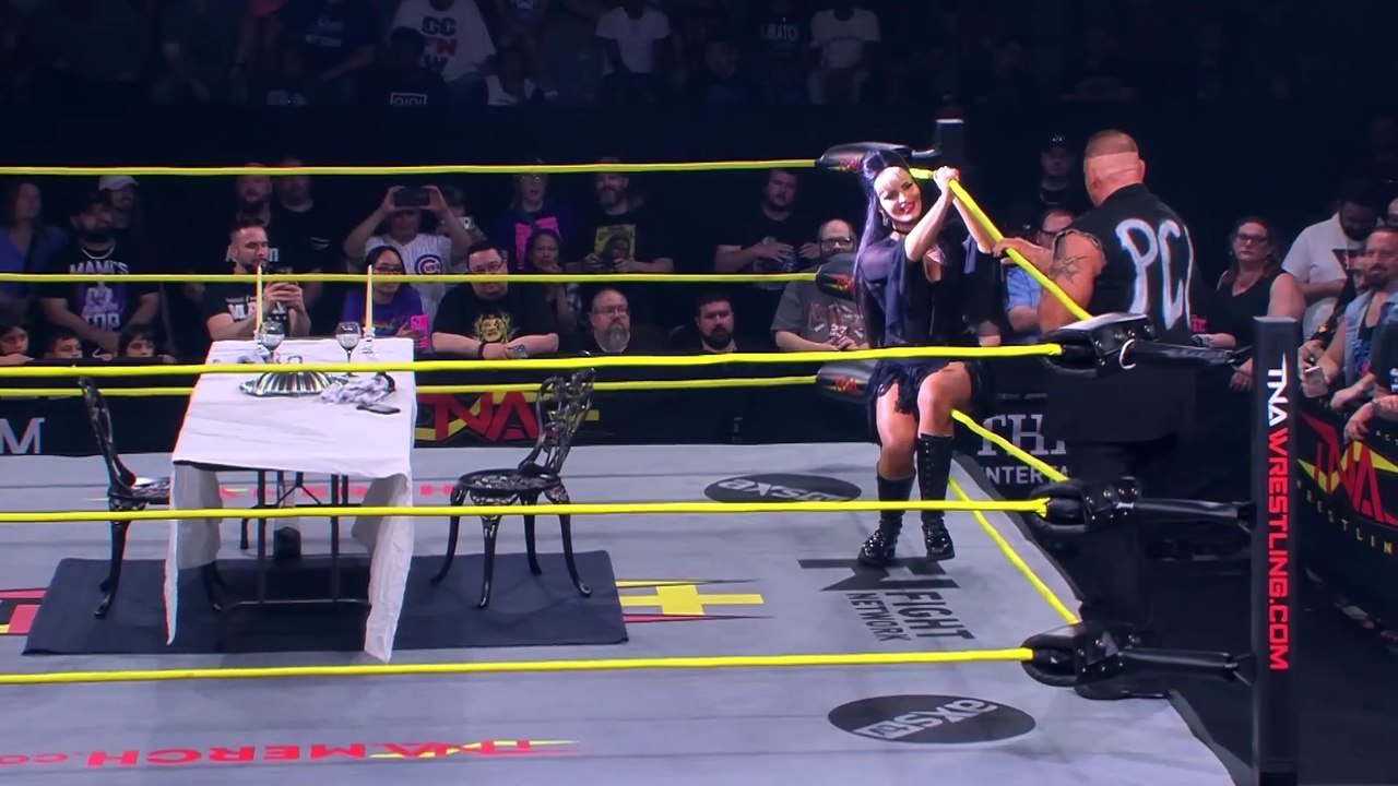 A.J. Francis Puts Steph De Lander THROUGH A TABLE | TNA iMPACT! June 20 ...