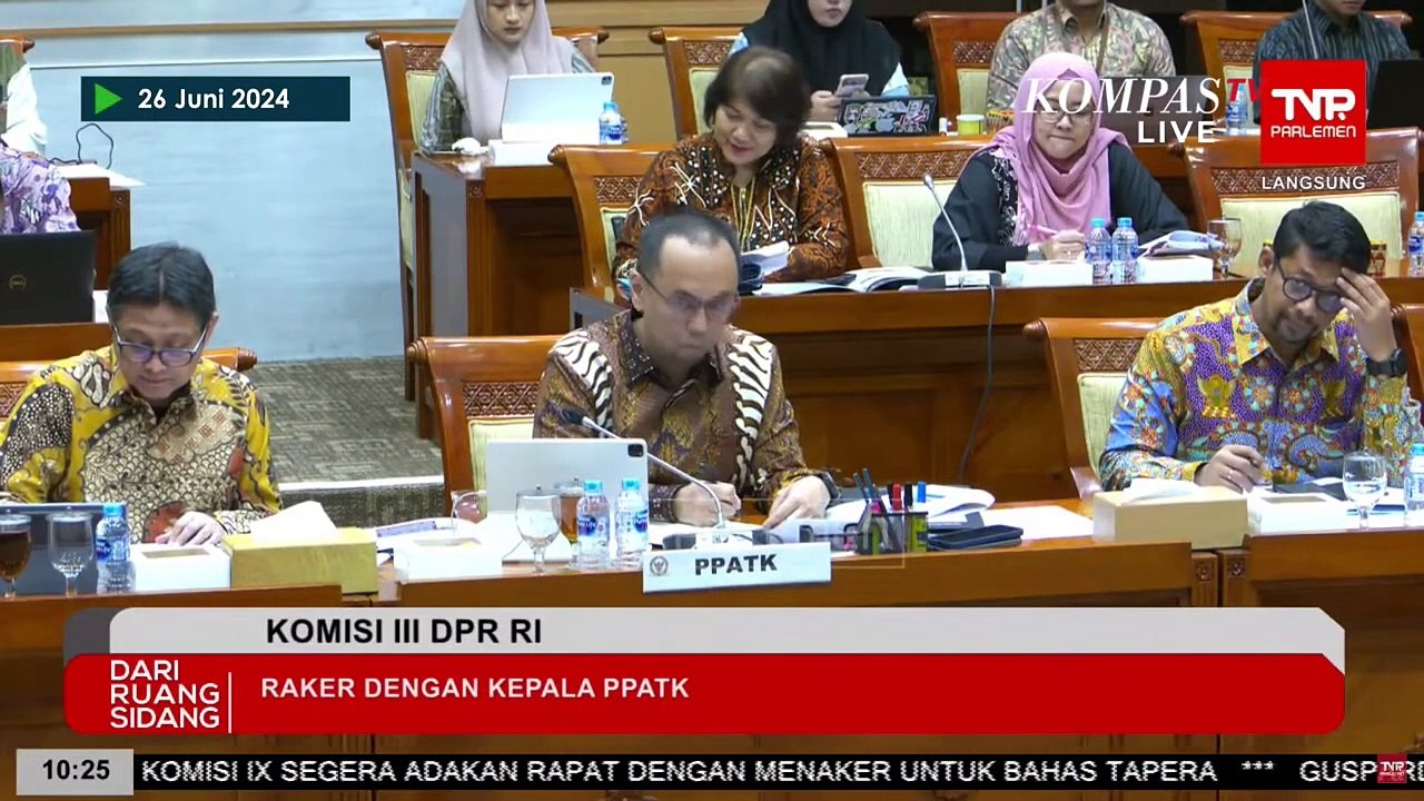 Habiburokhman ke PPATK di Rapat DPR Bahas Judi Online: Jangan Mengulang Satgas Pimpinan Pak ...