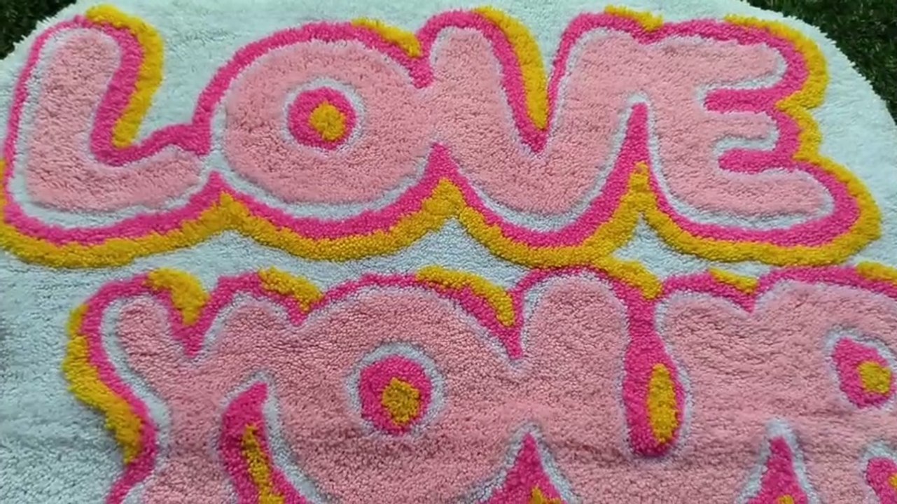 love your body rugs customized Hand Tufted Rug - video Dailymotion