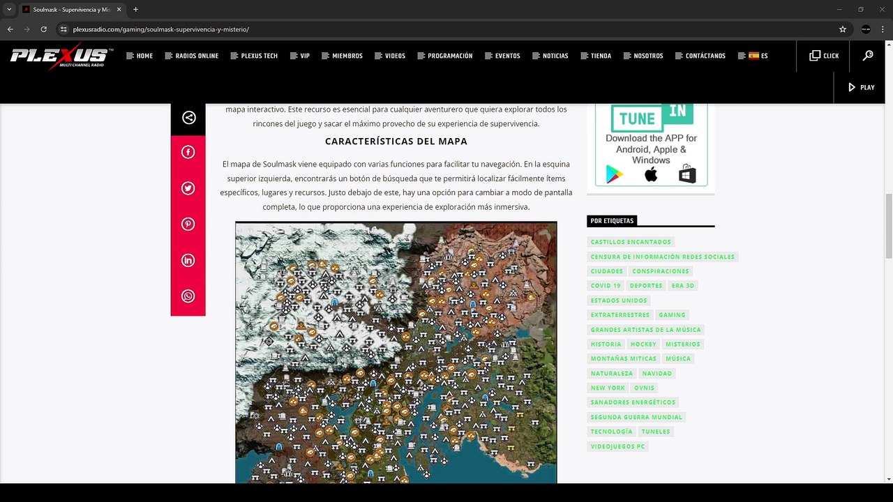 Soulmask interactive map - Soulmask mapa interactivo - Vídeo Dailymotion