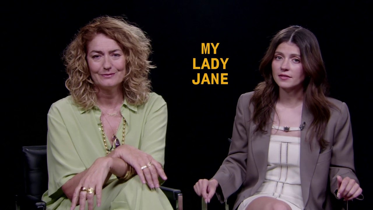 IR Interview: Anna Chancellor & Emily Bader For "My Lady Jane" [Prime ...