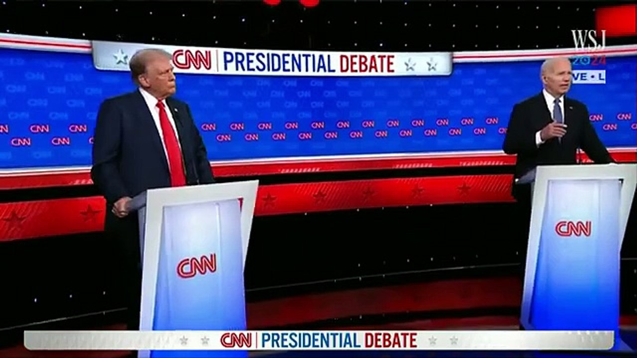 Biden and Trump in the First 2024 Presidential Debate - video Dailymotion