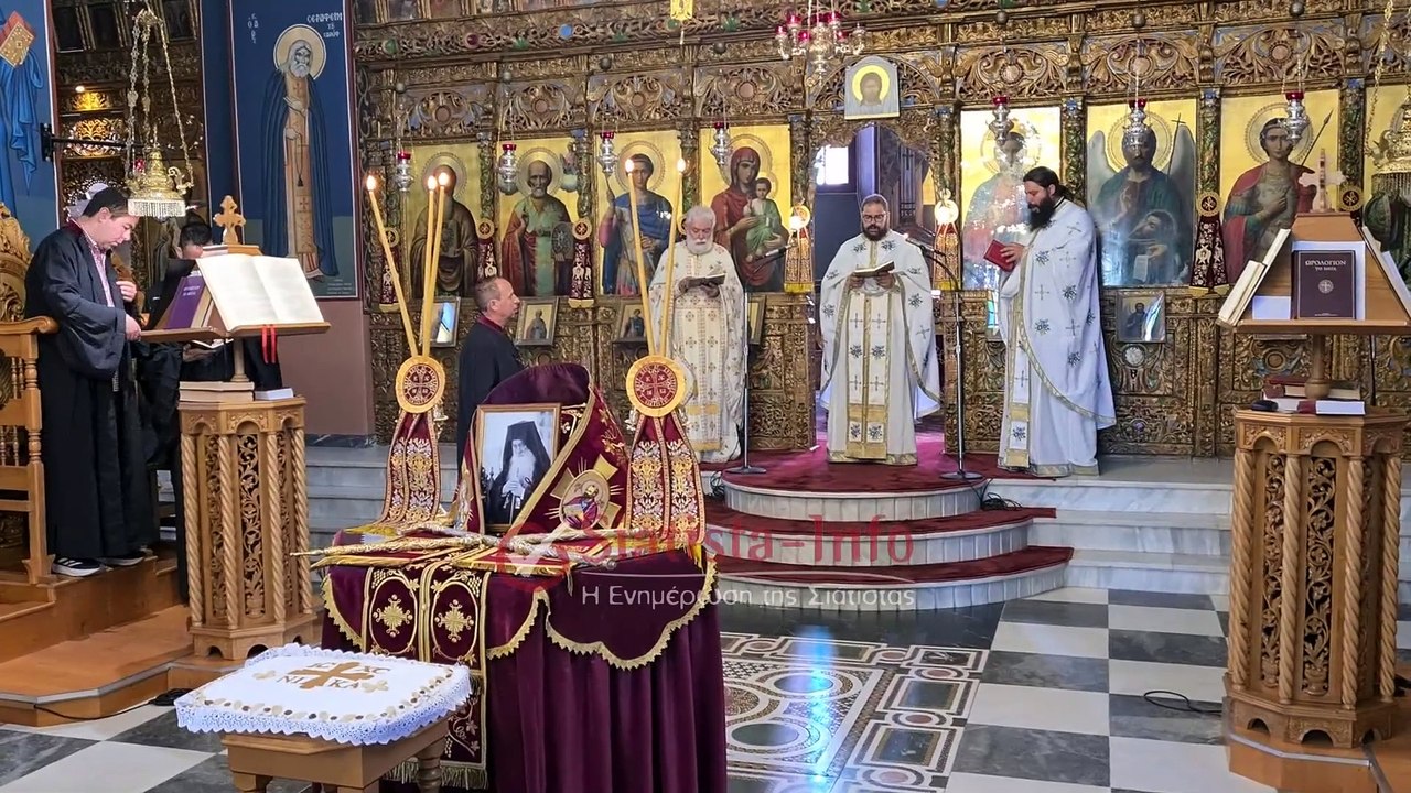 Εορτή Αγ. Αποστόλων Πέτρου & Παύλου - Μνημόσυνο Μακαριστού Μητρ ...