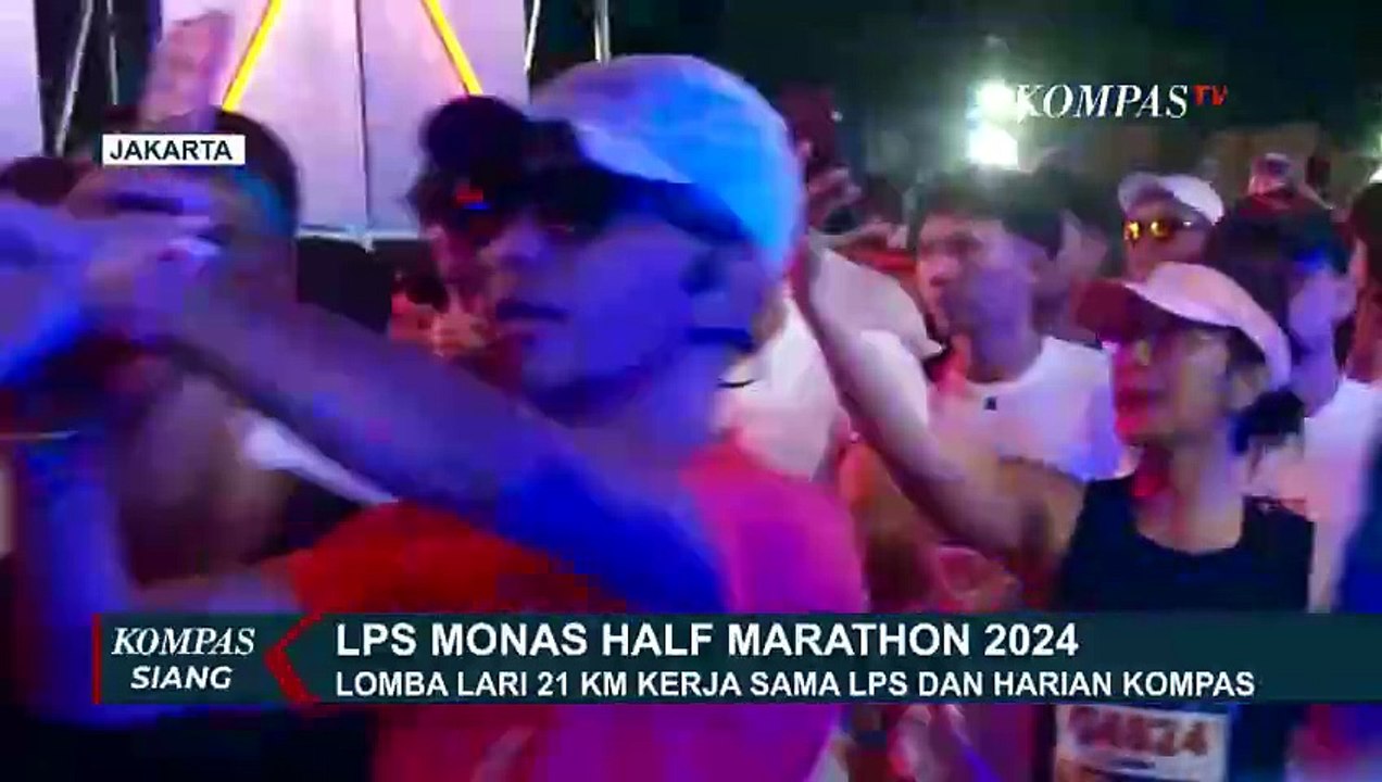 LPS Monas Half Marathon 2024, Lomba Lari 21 KM Kerja Sama LPS dan ...
