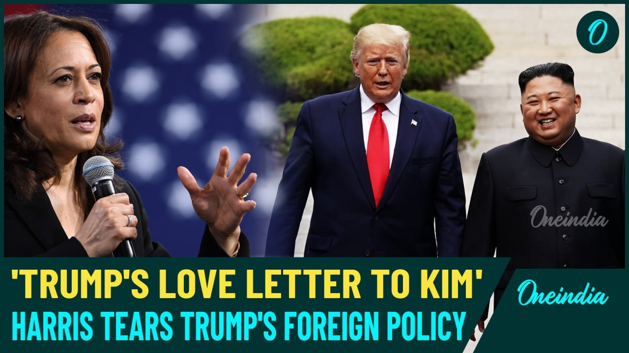 Trump’s 'Love Letters to Kim Jong-Un': Harris’s Fierce Rebuttal on ...