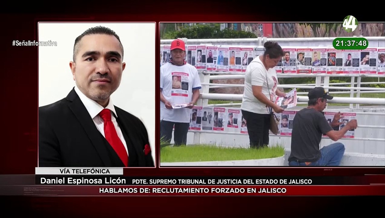 Daniel Espinosa Licón habla sobre el reclutamiento forzado en Jalisco ...