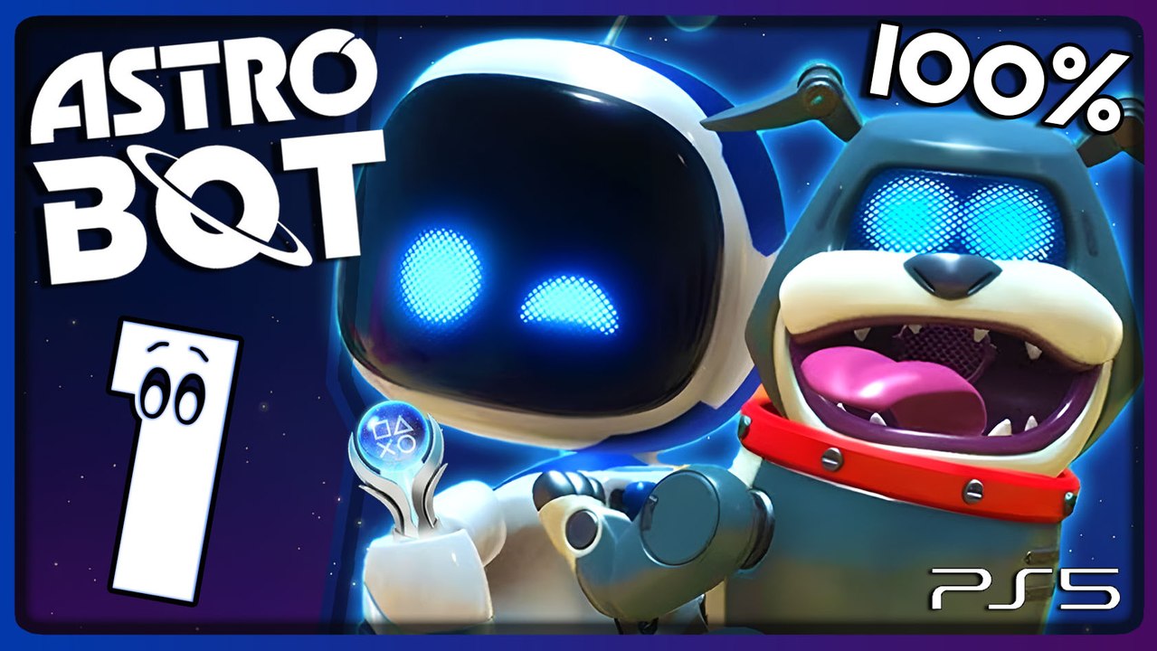 Astro Bot Walkthrough Part 1 - 100% (PS5) Sky Garden / Creamy Canyon ...