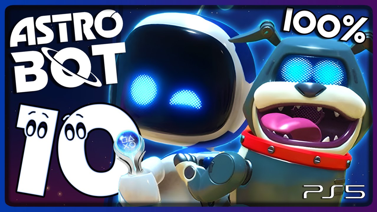 Astro Bot Walkthrough Part 10 - 100% (PS5) Hieroglitch Pyramid ...