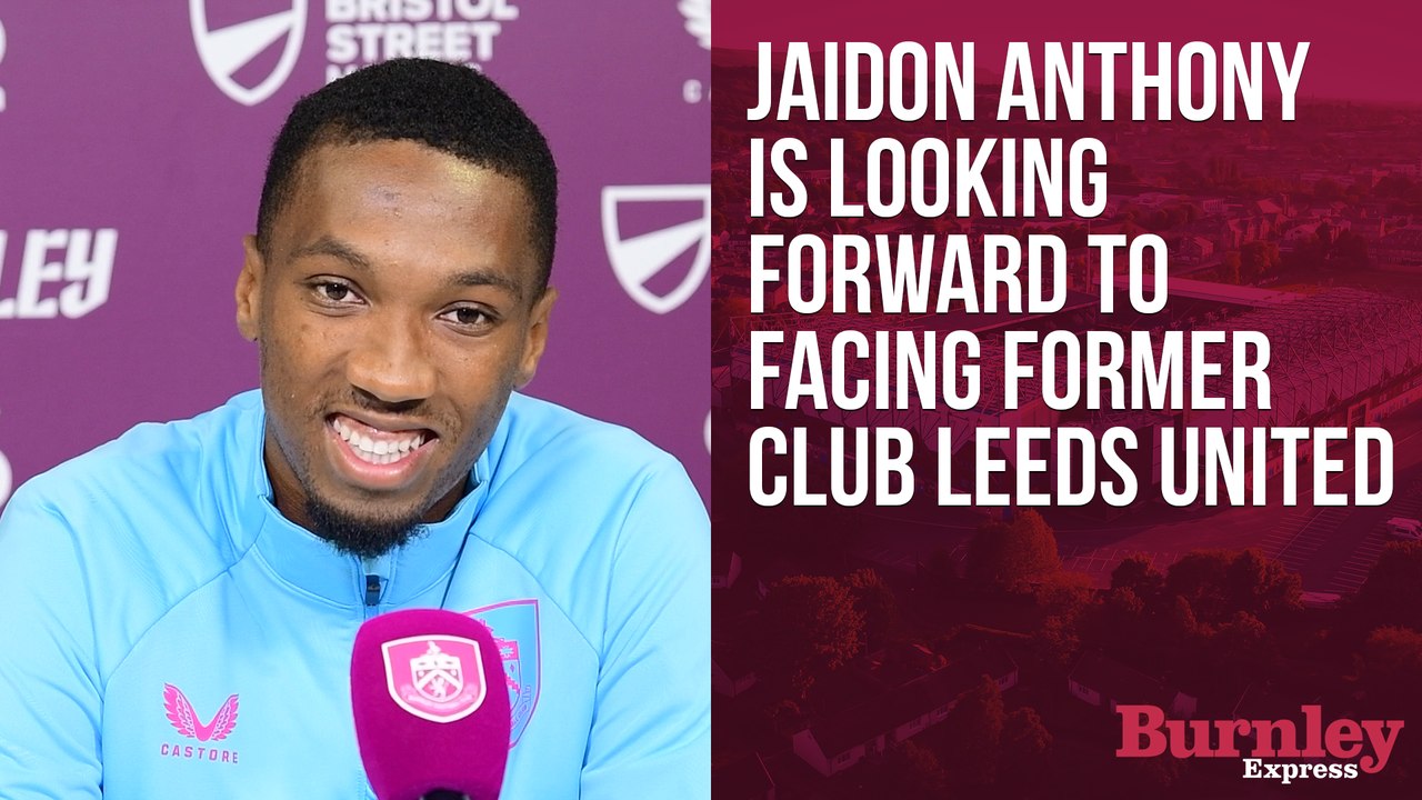 Jaidon Anthony looking forward to Leeds United reunion - video Dailymotion