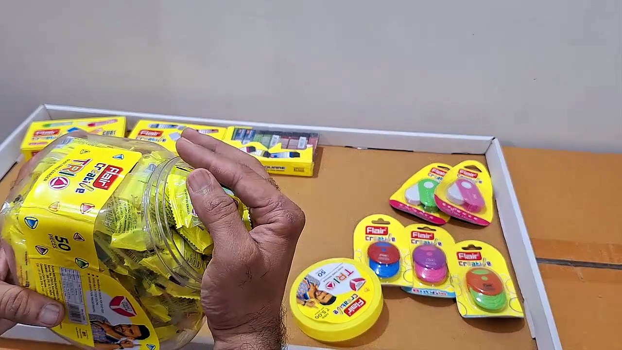 MEGA Unboxing and Review of Flair creative Prism, Trio, Boom, Spin ...