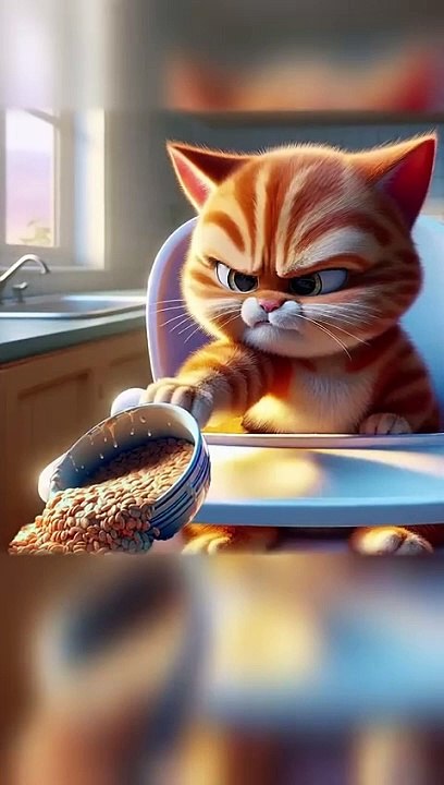 Kitten Party After Exhausted Mother Cat Meltdown #funny #catlover # ...