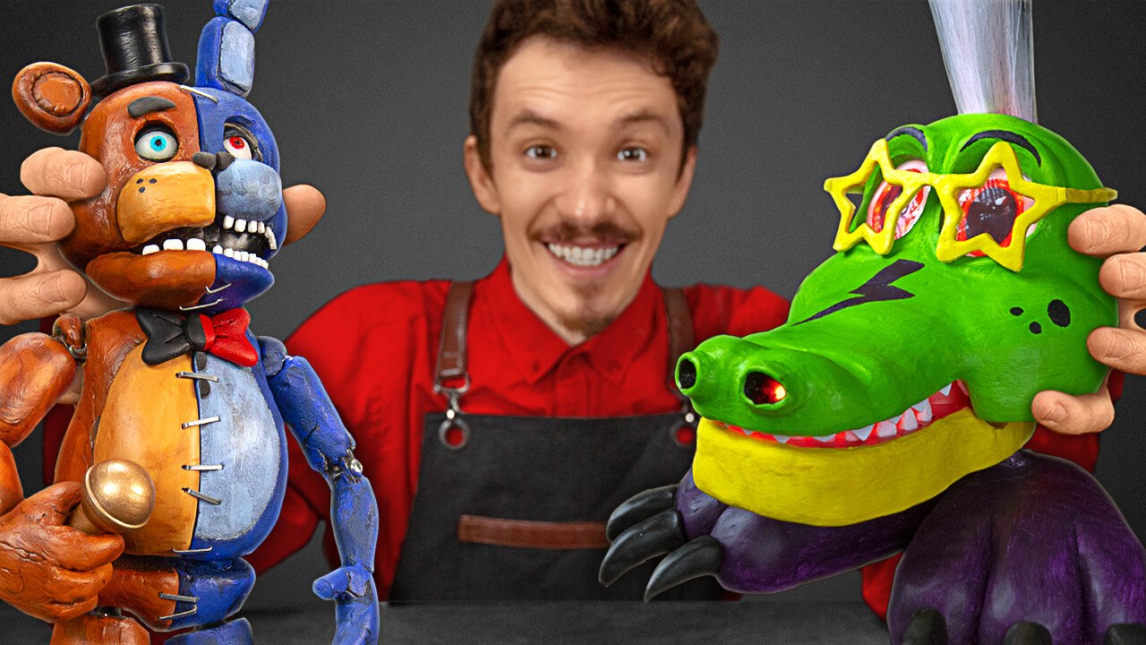 How I Made All Of Scary Animatronics In Real Life - FNAF Crafting ...