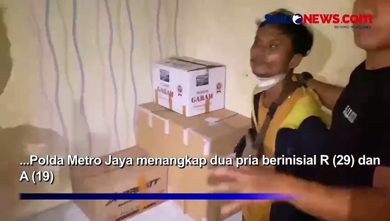 Detik Detik Polda Metro Jaya Gerebek Kontrakan Gudang Sabu 72 Kg Di