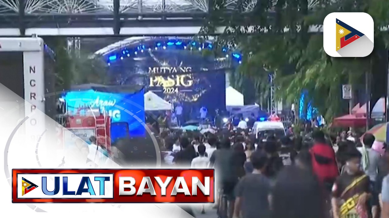 Pasig Day, ipinagdiriwang ngayong araw - video Dailymotion