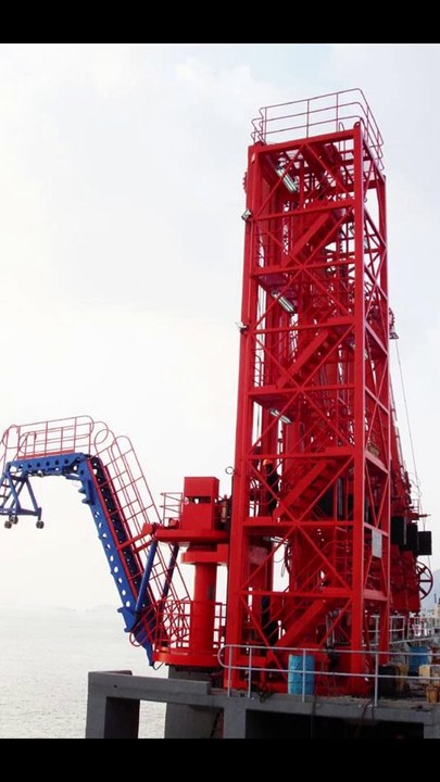Teampower Marine Loading Arm-Jetty Gangway-Crane for oil and chemical ...