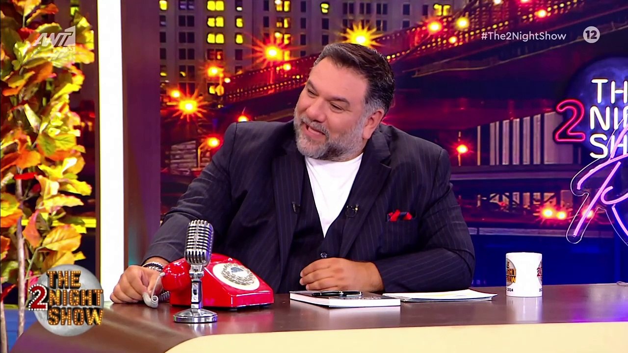THE 2NIGHT SHOW - ΓΙΩΡΓΟΣ ΜΑΡΓΑΡΙΤΗΣ ΓΙΑ ΡΑΝΙΑ ΘΡΑΣΚΙΑ - video Dailymotion