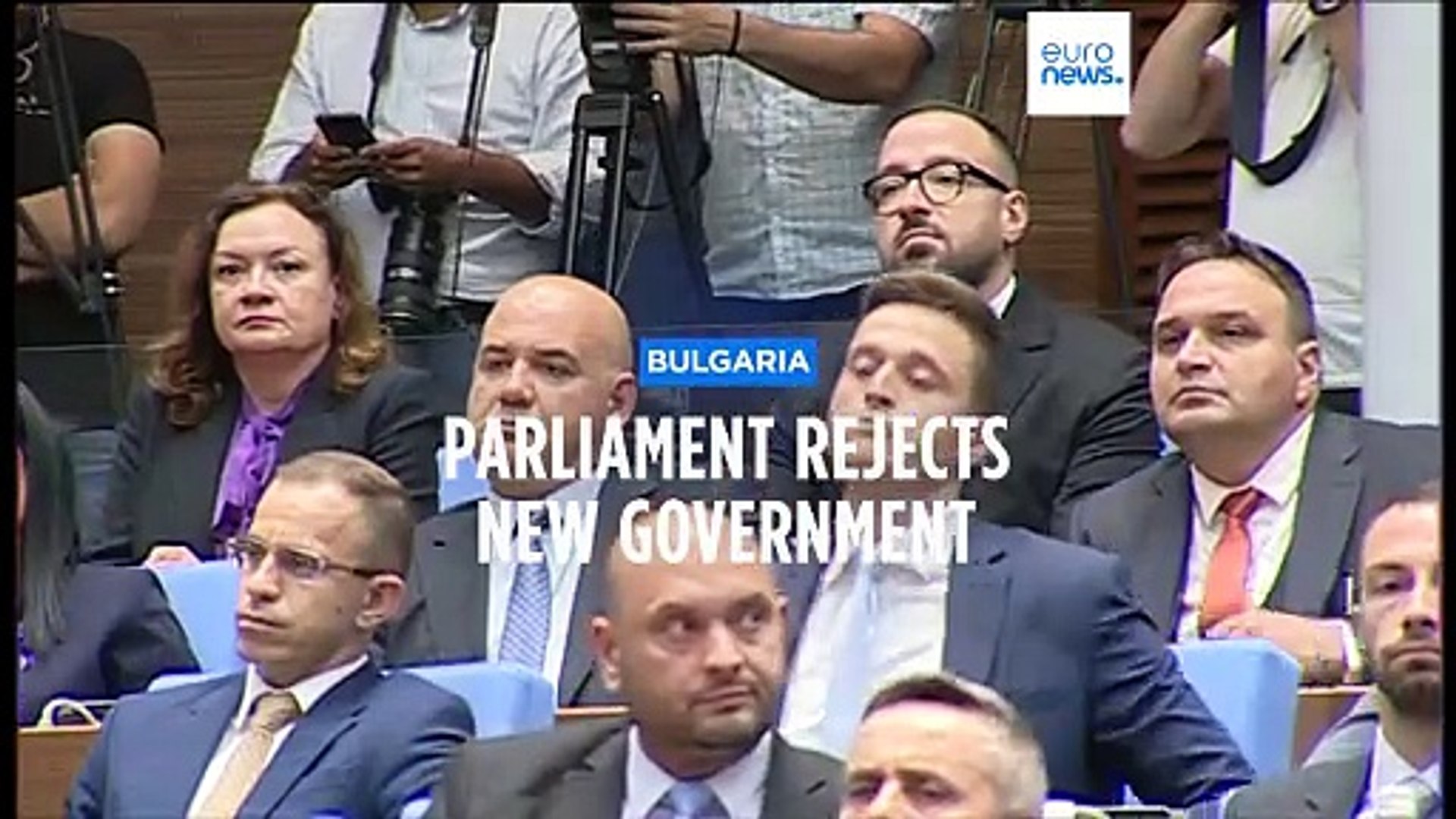 Bulgaria's parliament votes down centre-right minority government