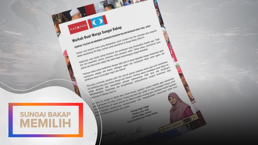 Fadhlina rayu undi calon PH | Astro Awani