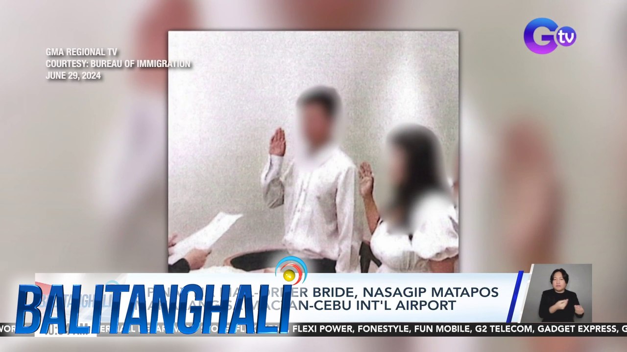 3 Pinay na mail-order bride, nasagip matapos maharang a Mactan-Cebu Int ...