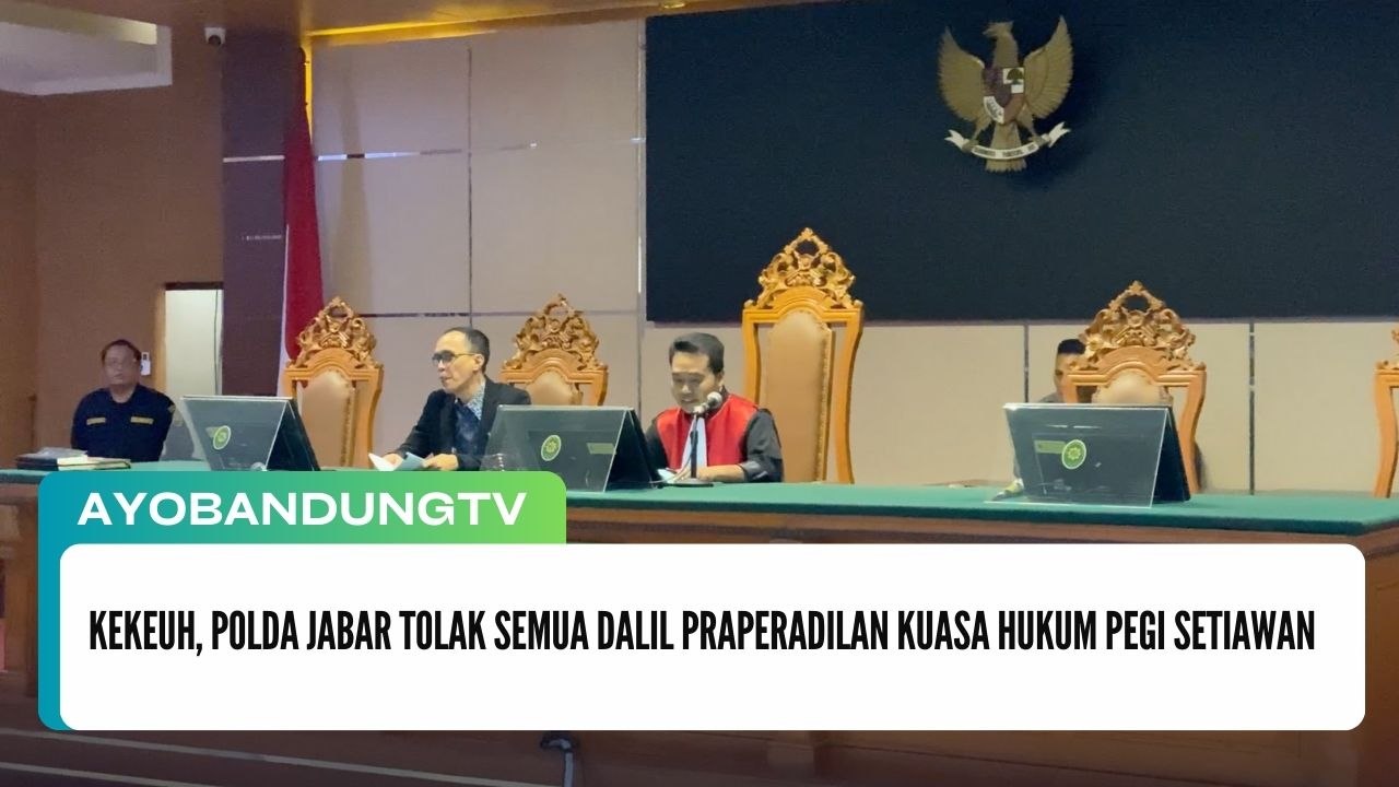 Kekeuh, Polda Jabar Tolak Semua Dalil Praperadilan Kuasa Hukum Pegi Setiawan - Video Dailymotion