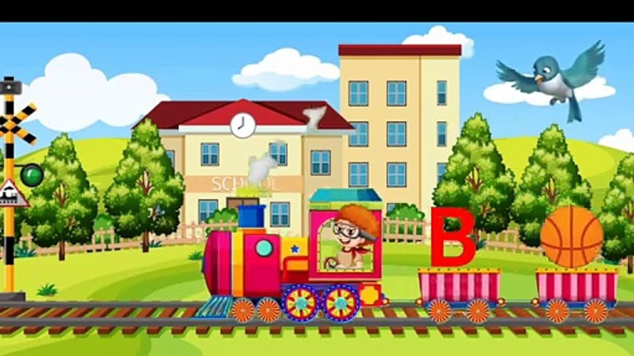 Learn Alphabet Train Song - Alphabet ABC Train song for children ...