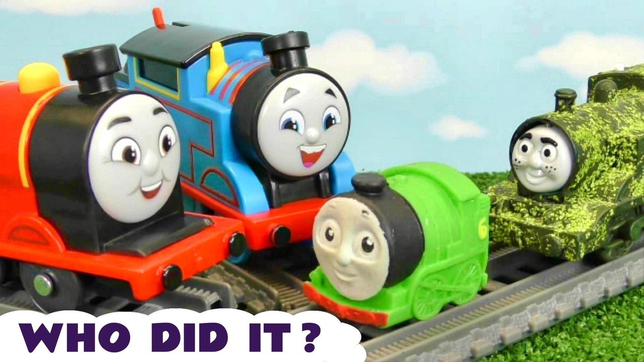 Thomas and Friends Toy Train Who Did It Mystery Story for Kids and ...