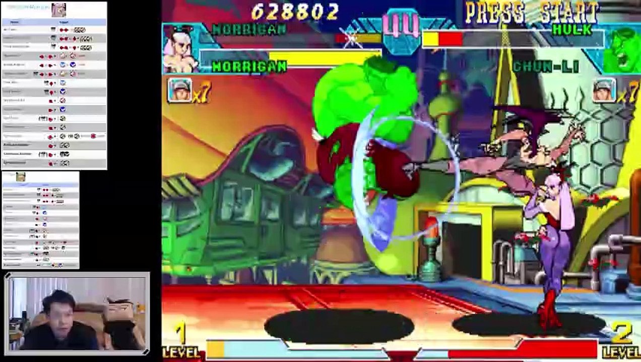 (ARC) Marvel vs Capcom - 21 - Lilith and Morrigan - Lv Expert - video ...