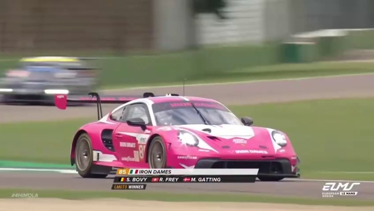 ELMS 2024 4H Imola Race Iron Dames Gatting Win - Vidéo Dailymotion