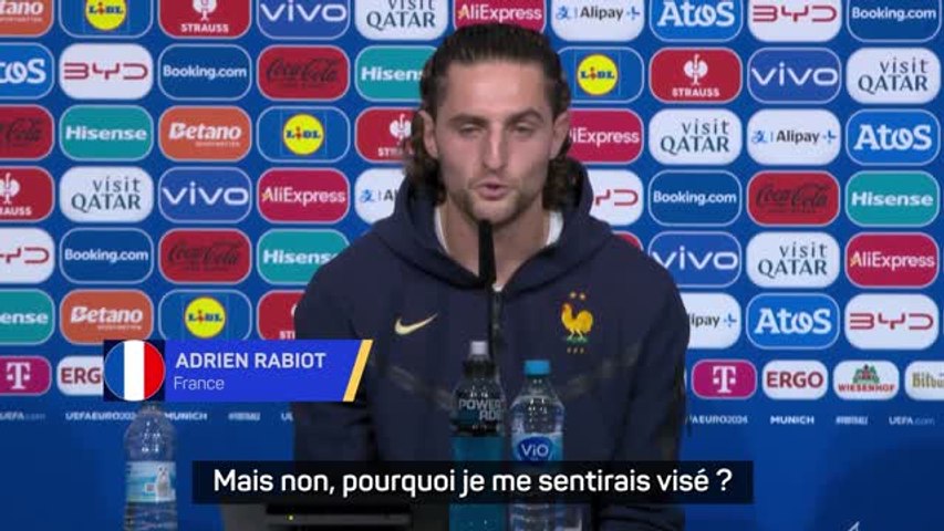 Equipe de France : Adrien Rabiot après les mots de Kylian Mbappé sur ...