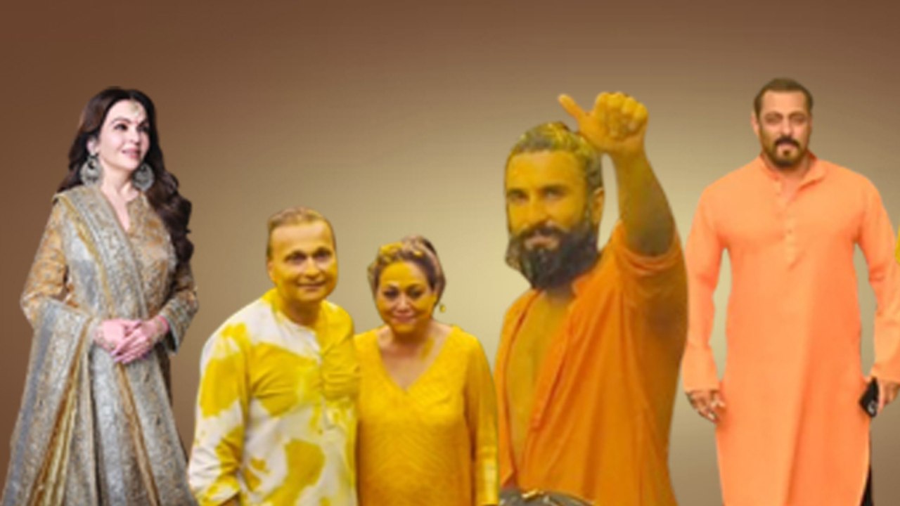 Anant Radhika Haldi Ceremony: Ambani Family, Friends and Bollywood ...