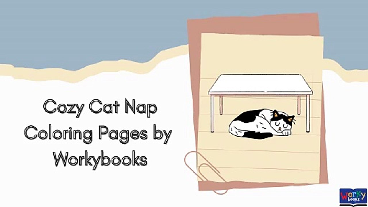 Explore Cat Nap Coloring Pages - video Dailymotion