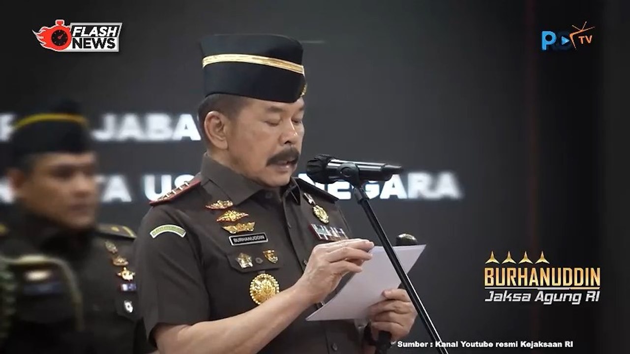 Jaksa Agung ST Burhanuddin Lantik Feri Wibisono Sebagai Wakil Jaksa ...