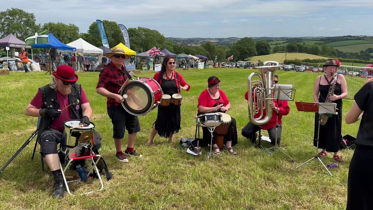 Exeter Street Band at Coldridge Fete, video by Alan Quick IMG_6217 ...