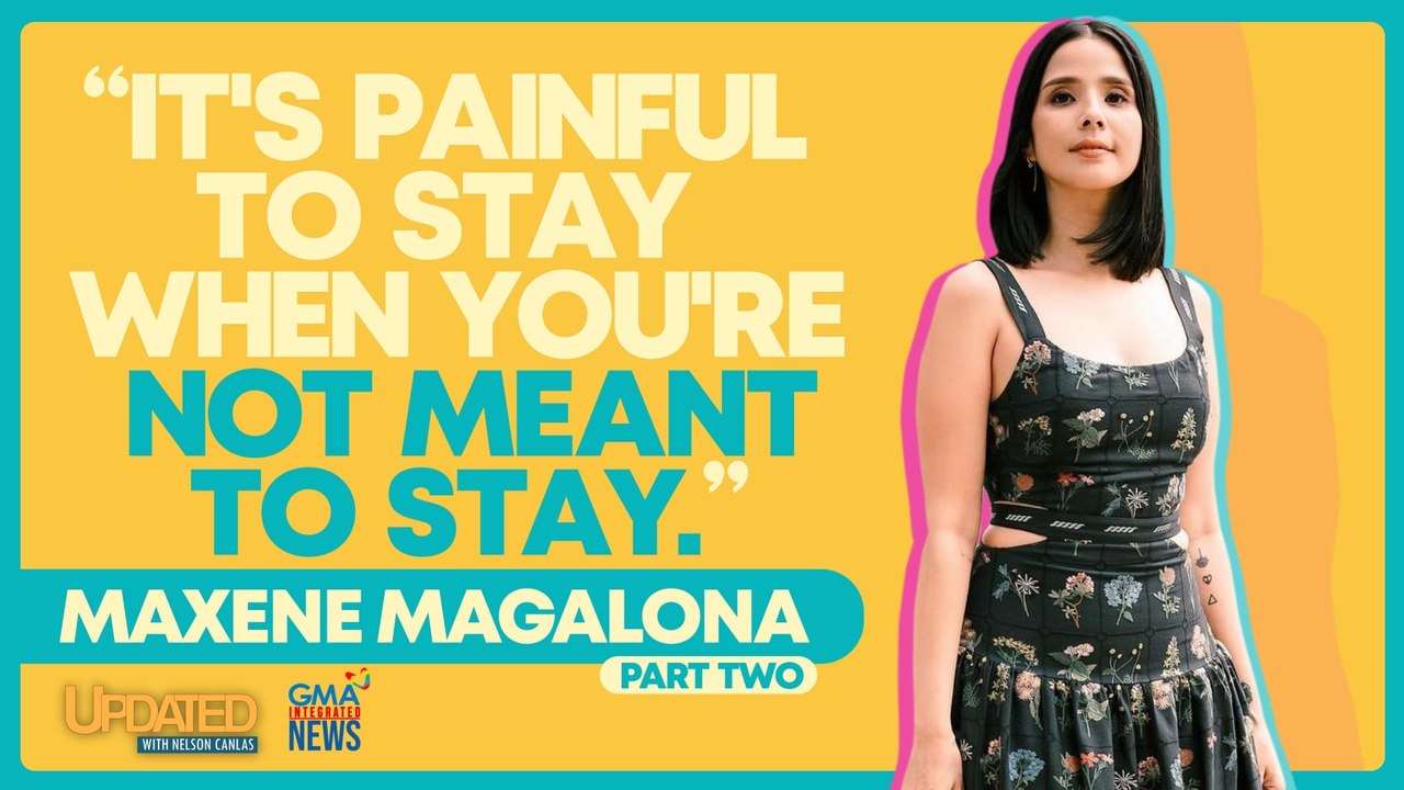 Sana ma-legalize na ang divorce — Maxene Magalona (Part 2) | Updated ...